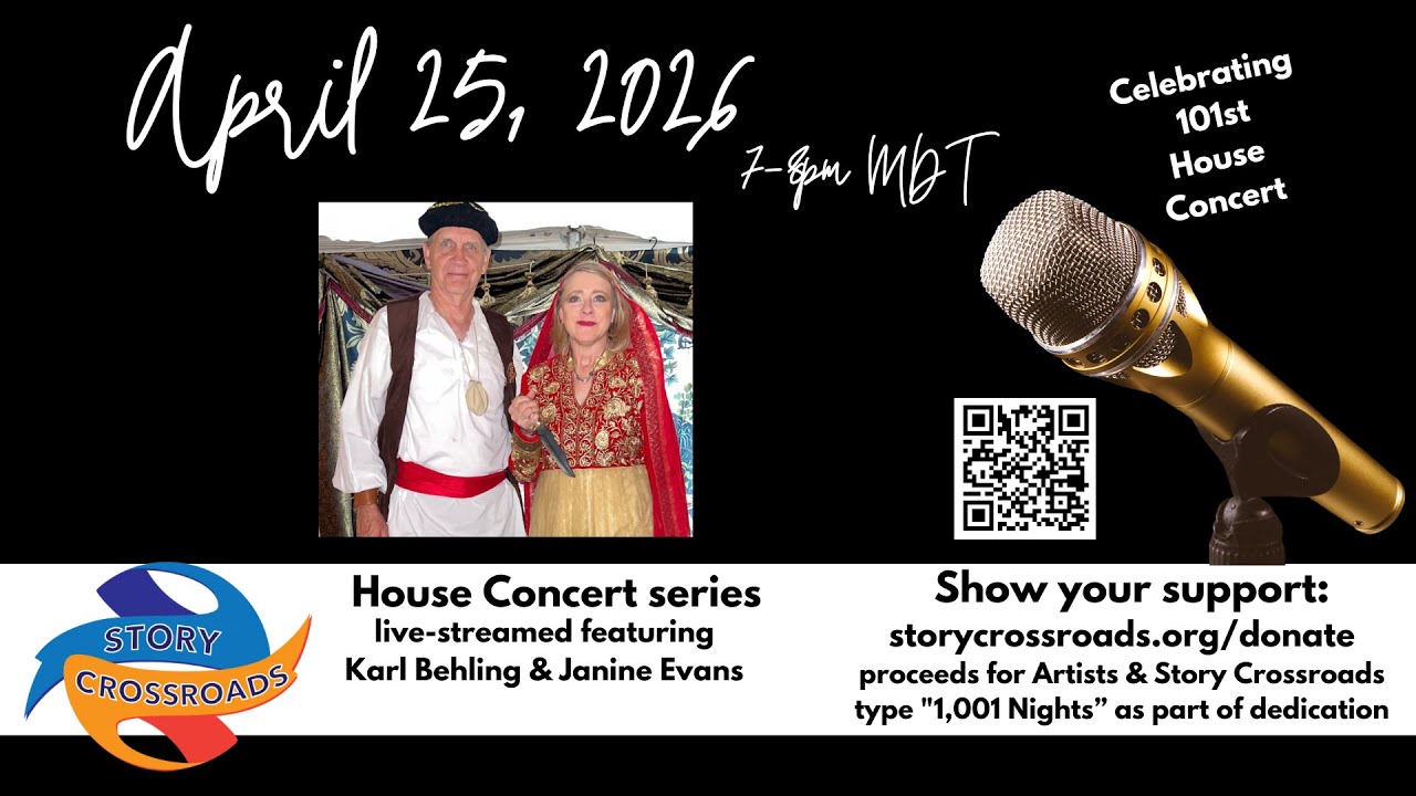 101st House Concert featuring Karl Behling & Janine Evans - 4-25-2026