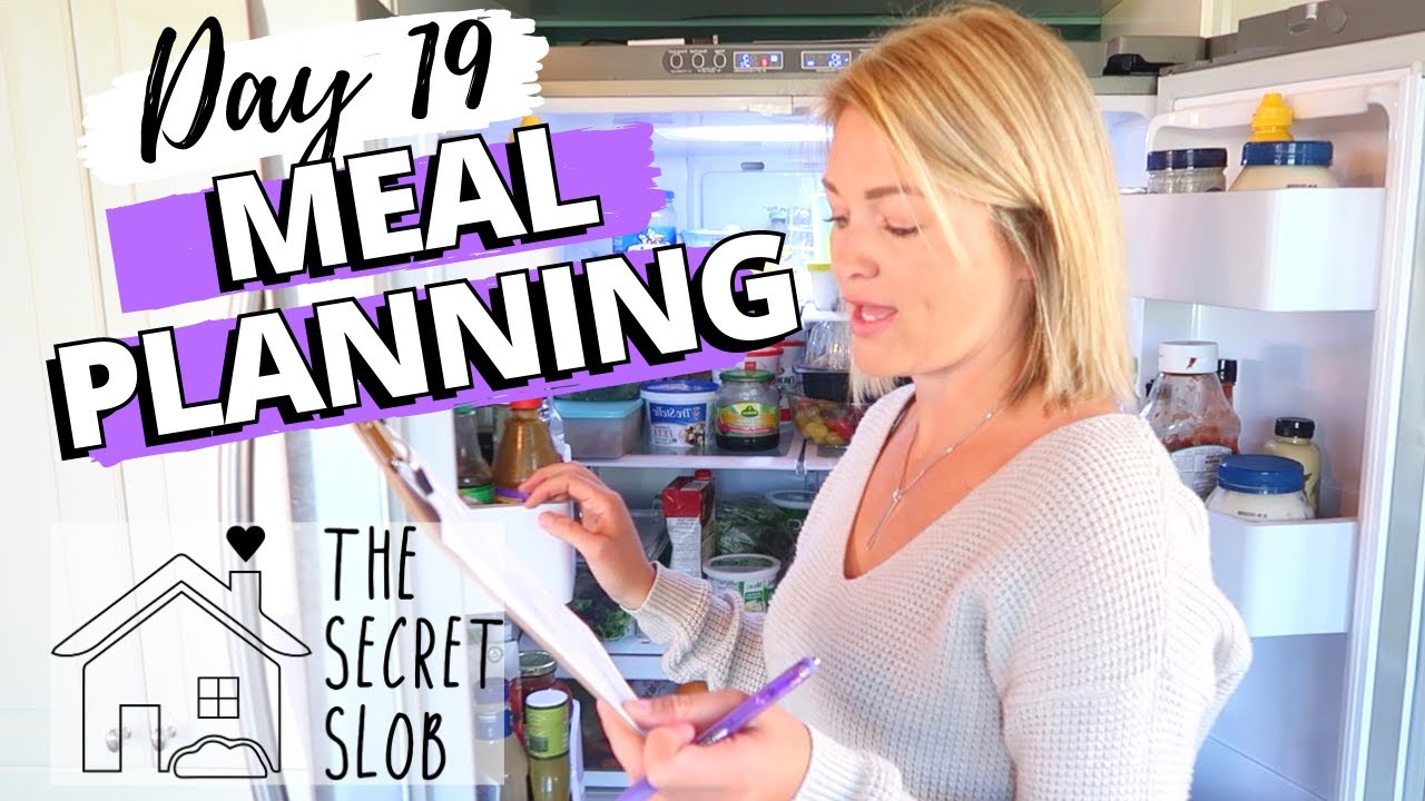 MEAL PLAN | Day 19 - The Secret Slob