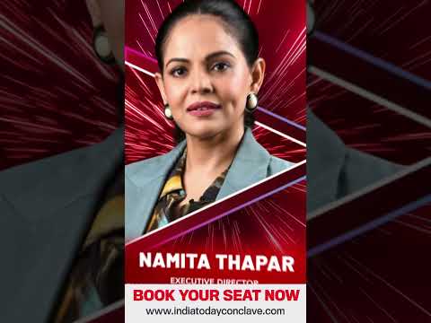 #Conclave25 | Meet Namita Thapar, Executive Director, Emcure Ltd. At India Today Conclave 2025