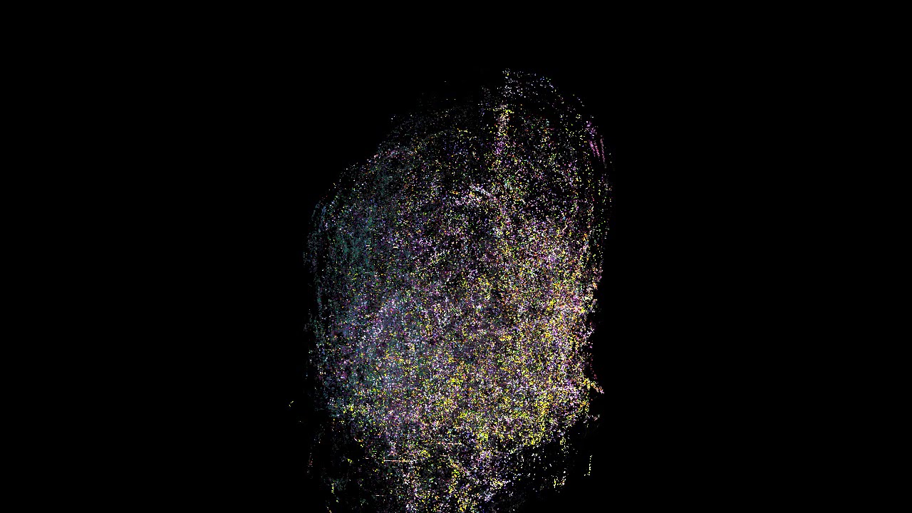Pointcloud Experiments: Transitions