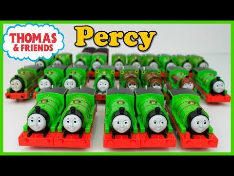 Biggest  Percy Collection! THOMAS AND FRIENDS TrackMaster Percy Toy Train |Thomas & Friends Toys