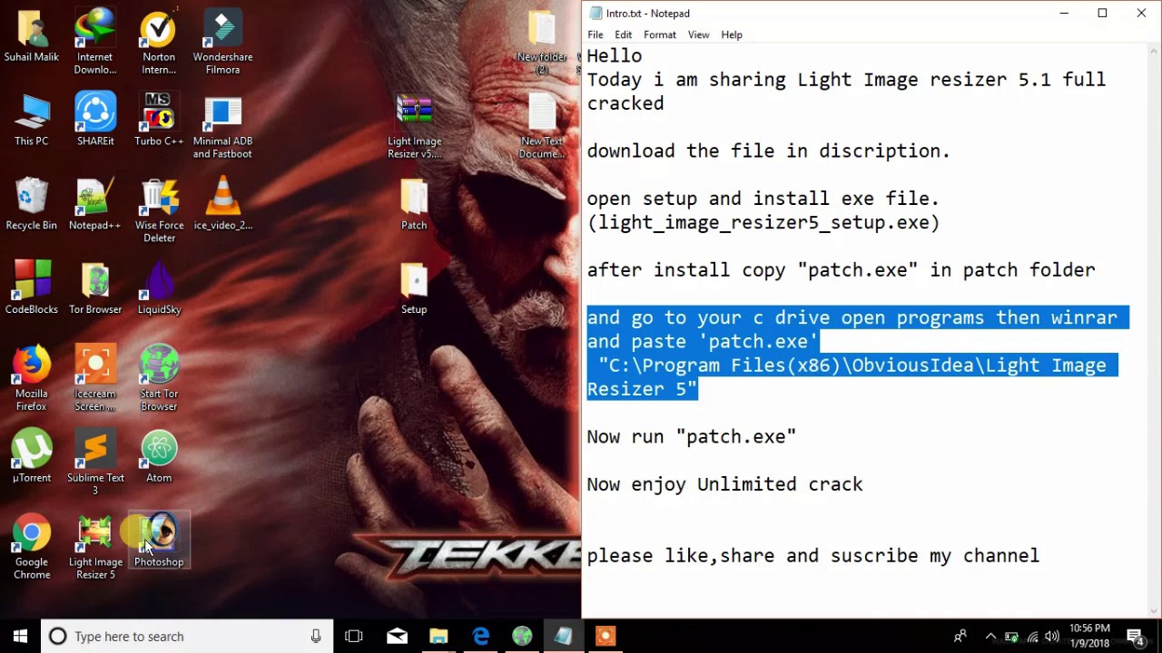 Light Image Resizer v5 1 0 0 Setup + Patch