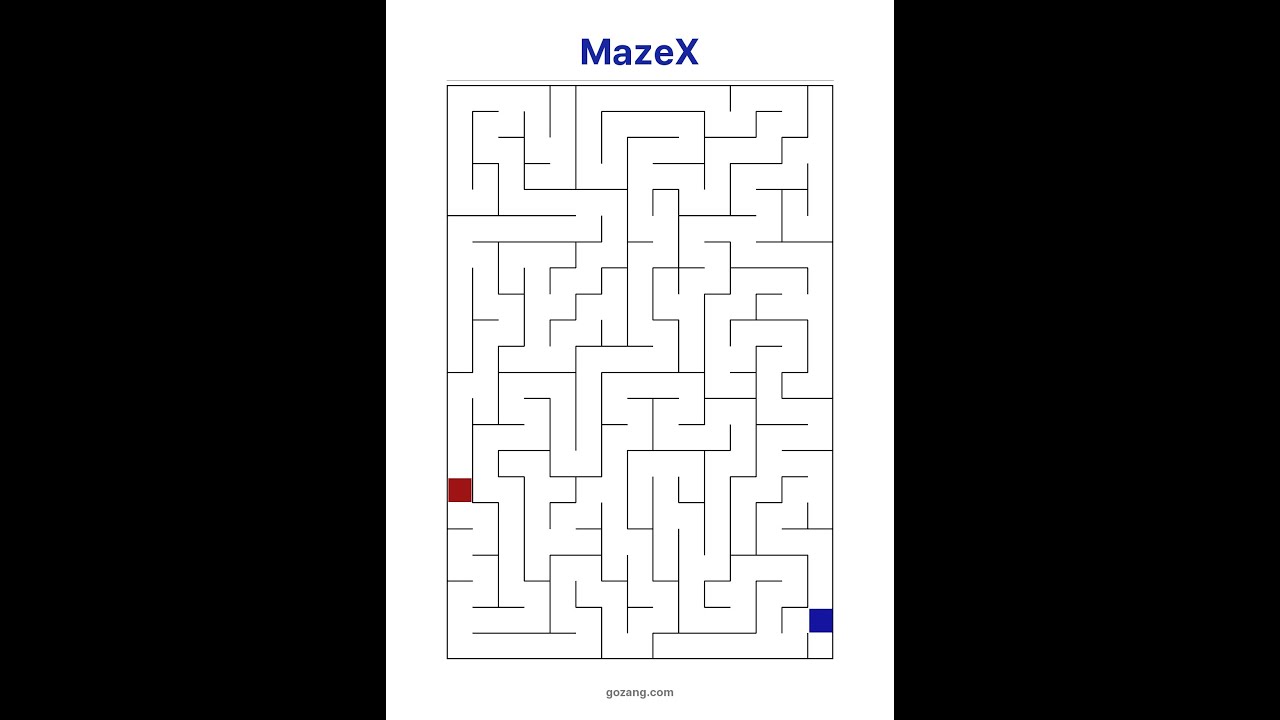 Free Printable Maze for Kids #4 | Beginner Maze Puzzle