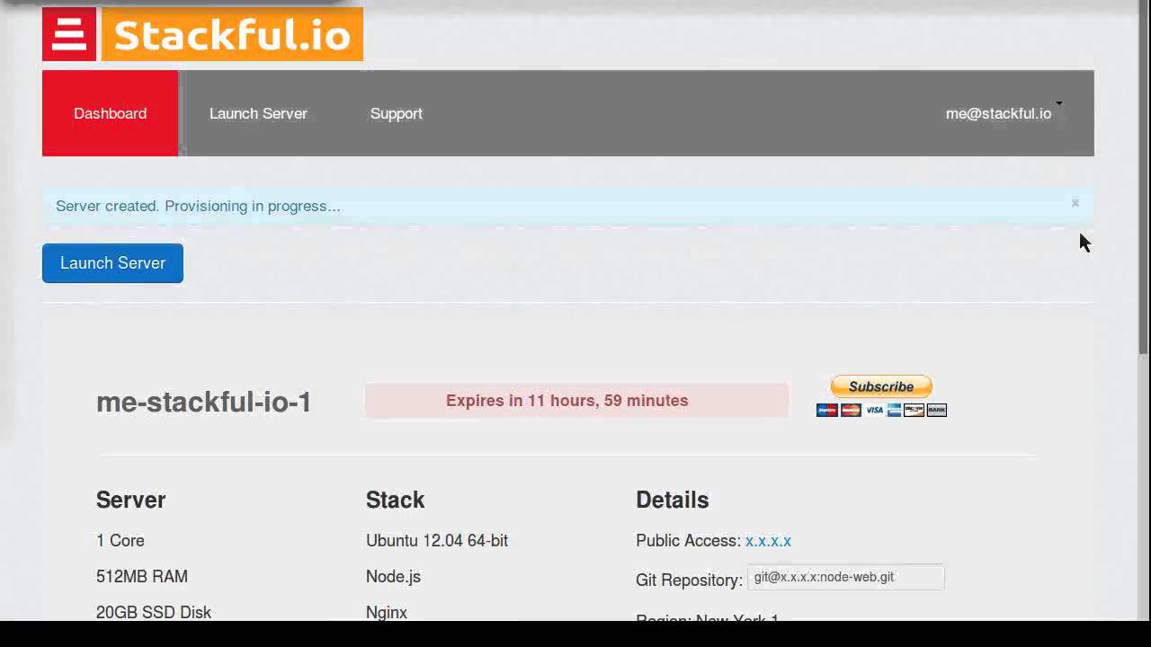 Stackful.io - Getting Started