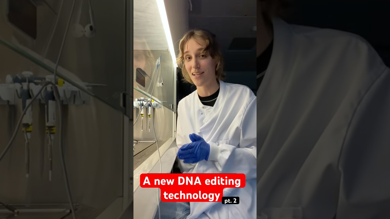 DNA editing tech explained! #bio #science #biology #genetics #dna