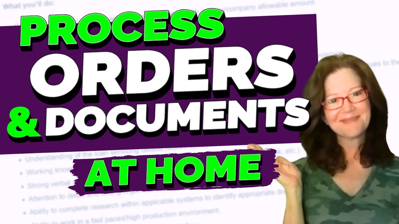 Process Orders / Documents / Review Info.: 3 Work From Home Jobs Now Hiring (Little Phone Work)