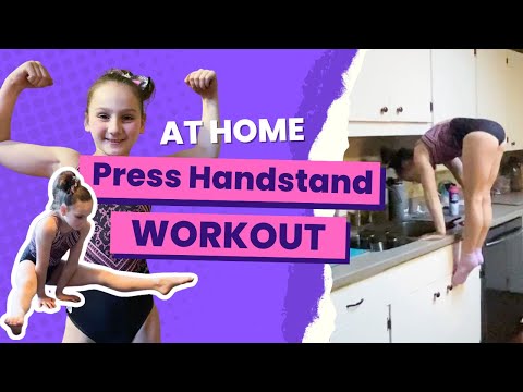Press Handstand Gymnastics Workout You Can Do at Home