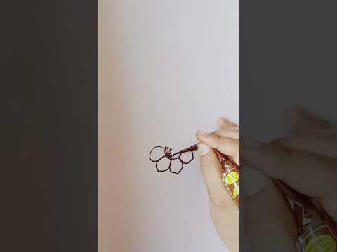 Flowers 🌺 new styles mehndi unique design #viral #youtube #art #beautiful #easy