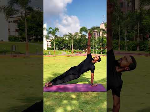 Vasisthasana for beginners | vasisthasana | side plank pose #vasisthasana #youtubeshorts