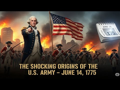 "Born in Rebellion: The Untold Story of the U.S. Army’s Shocking Origin – June 14, 1775"