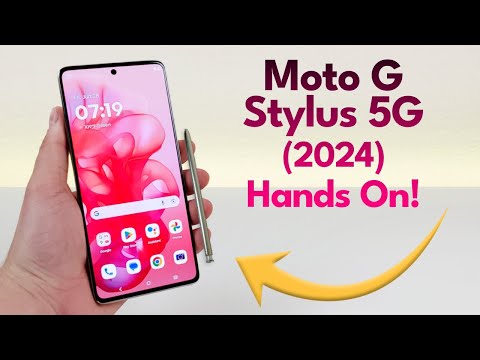Motorola Moto G Stylus 5G (2024) - Hands On & First Impressions!