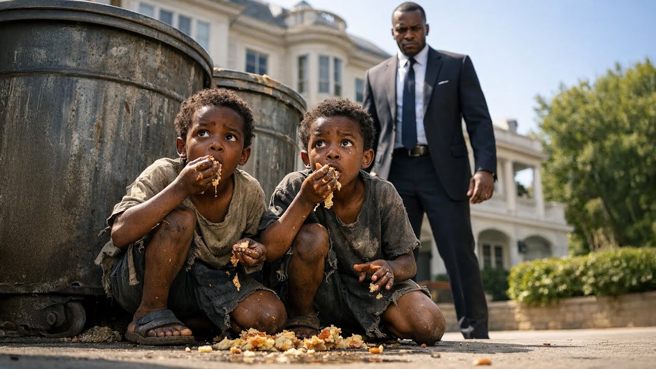 The Billionaire Found The Maid’s Twin Sons Hiding To Eat Leftovers ...