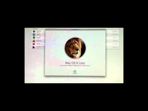 Mac OS X Lion 10.7: Installation and Boot Up