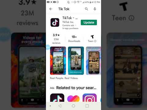 Tik Tok is Rated T for Teen.