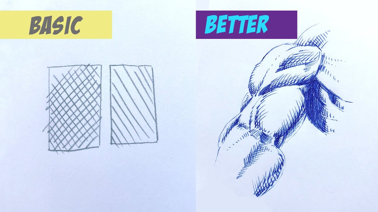 3 EASY CROSS HATCHING TIPS!