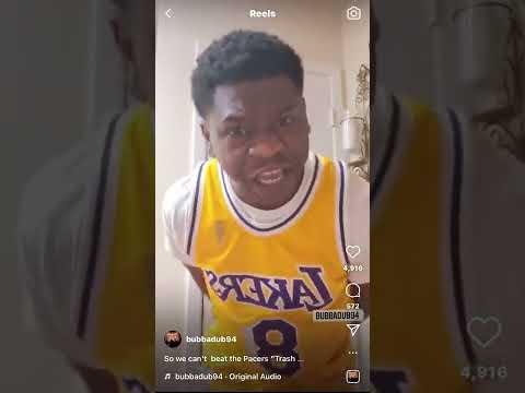 The #lakers got him mad again #bubbadub #lakersnation