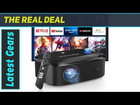 ELEPHAS Outdoor Movie Projector: Ultimate Home Cinema Experience!