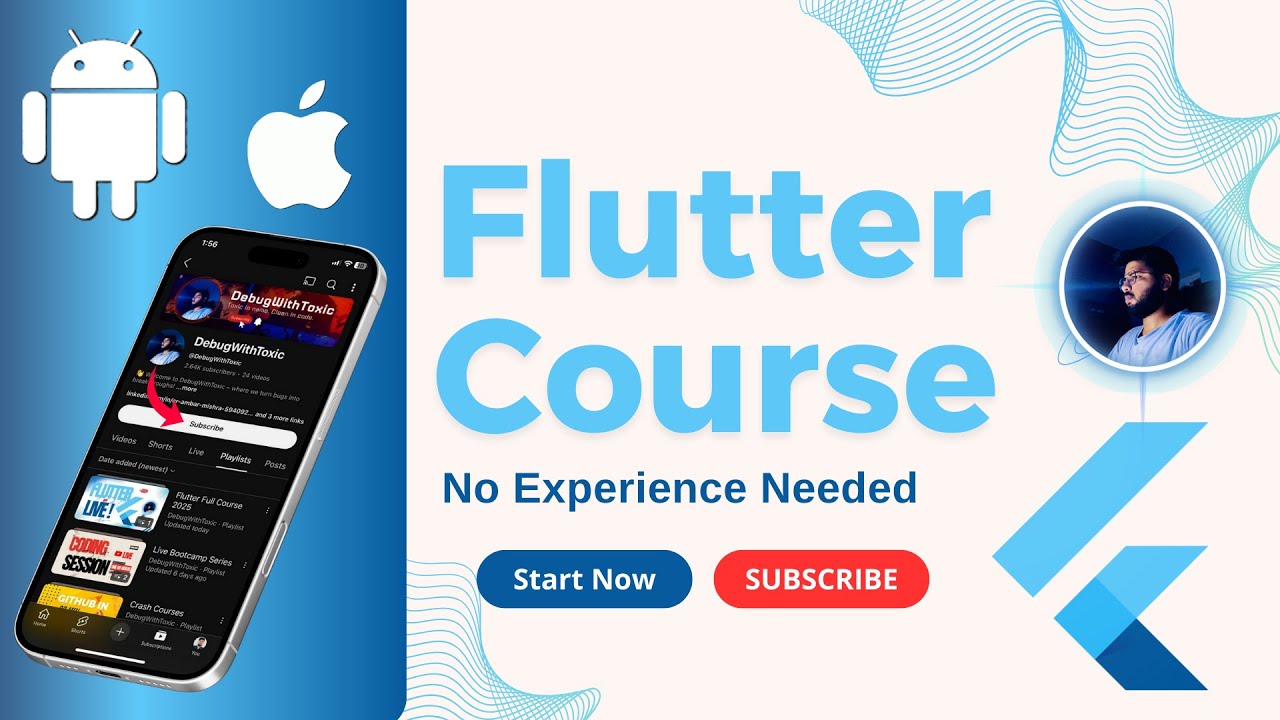 Flutter Course Introduction | Learn Flutter & Dart Step by Step (2025) | Beginner Friendly
