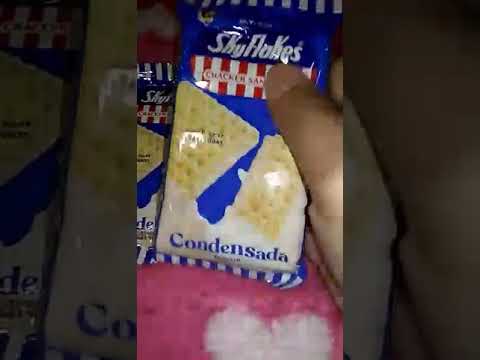 The undisputed cracker brand Skyflakes Condensada flavor #crackers #biscuit #shortsvideo