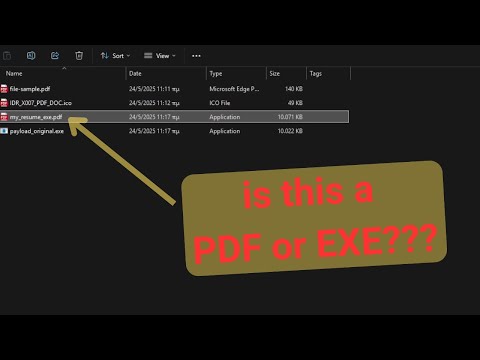 Social Engineering - Disguise EXE Malware as a PDF Document (Resource Hacker)