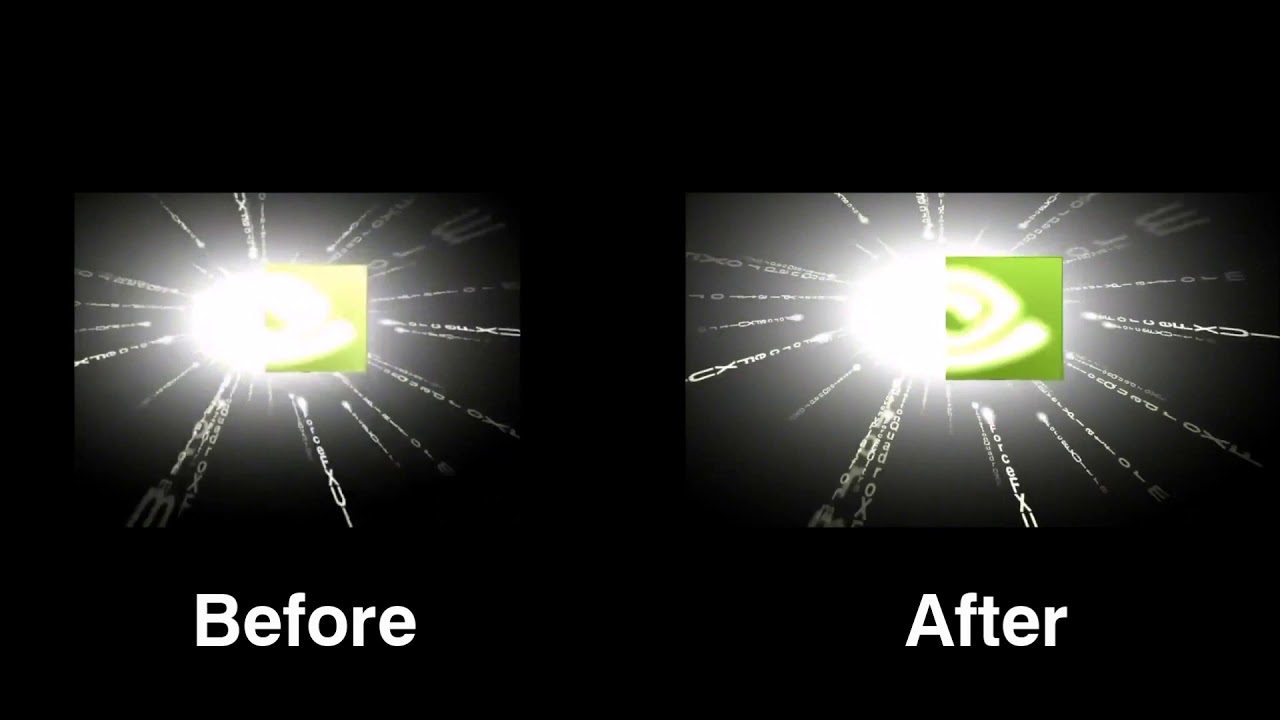 NVIDIA Logo Comparison (old and new)