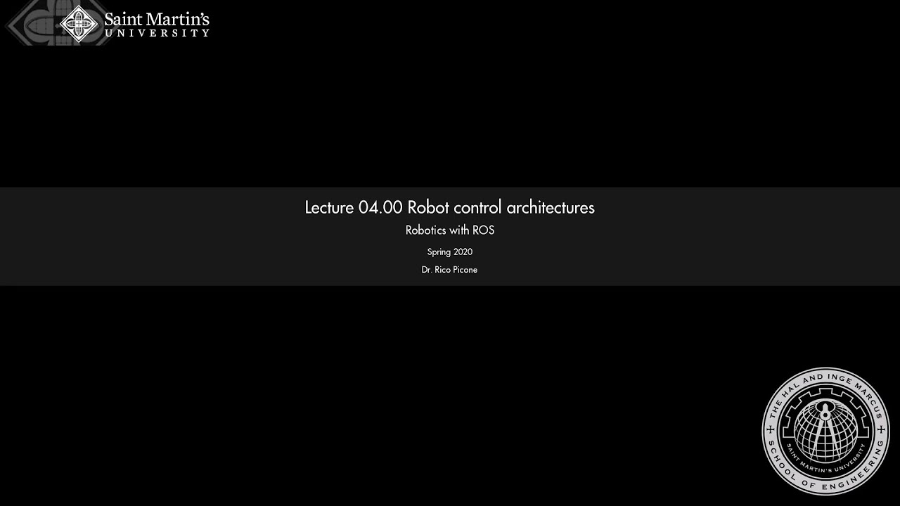 04.00 Robot control architectures