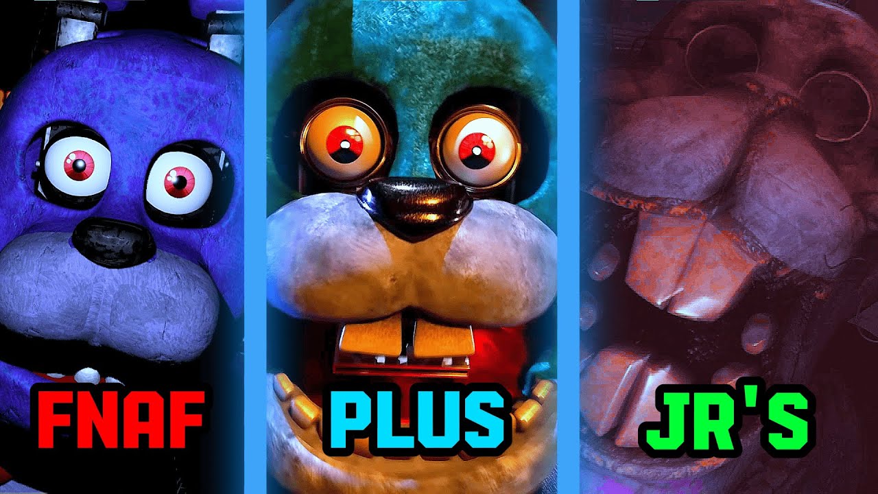 FNAF VS FNAF PLUS VS JR's