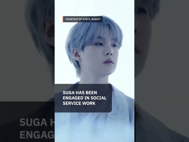 BTS member Suga fined for drunk driving on e-scooter