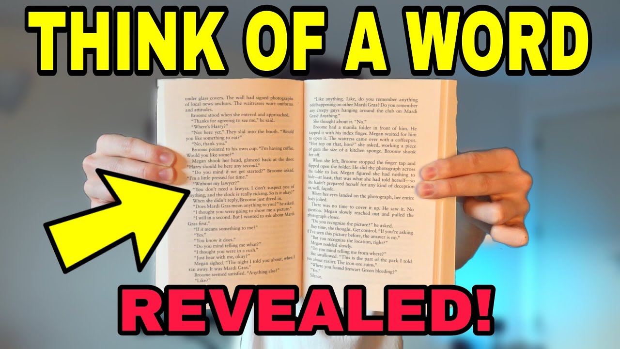 Magic Tutorial - Any book, any page, NO force!