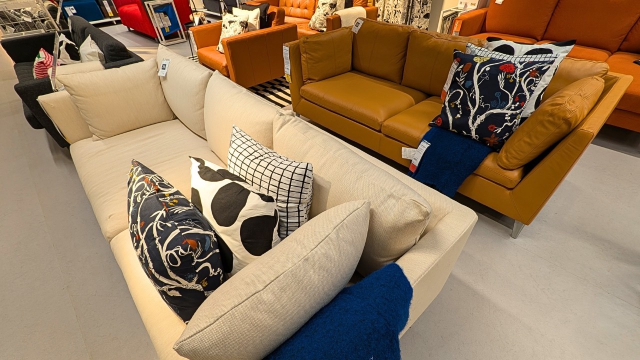 IKEA STOCKHOLM 2025 Sundhamn Beige / Seglora Natural | Sofa Walkthrough