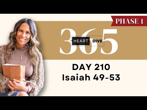 Day 210 Isaiah 49-53 | Daily One Year Bible Study | Audio Bible Reading with Commentary