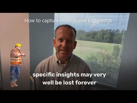 How to capture institutional knowledge