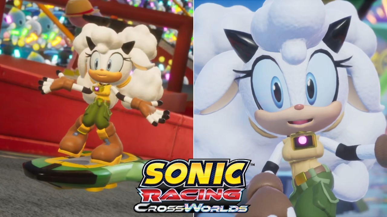 If Lanolin The Sheep Was In Sonic Racing: CrossWorlds