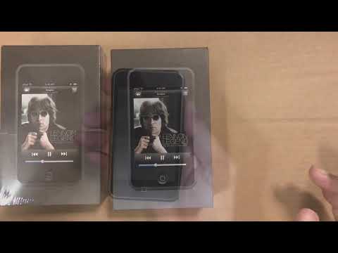 Unboxing a sealed iPod touch 1st generation in 2021