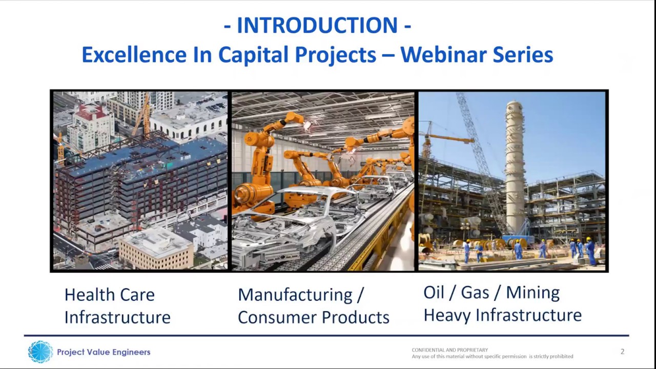 Excellence in Capital Projects Introduction Video
