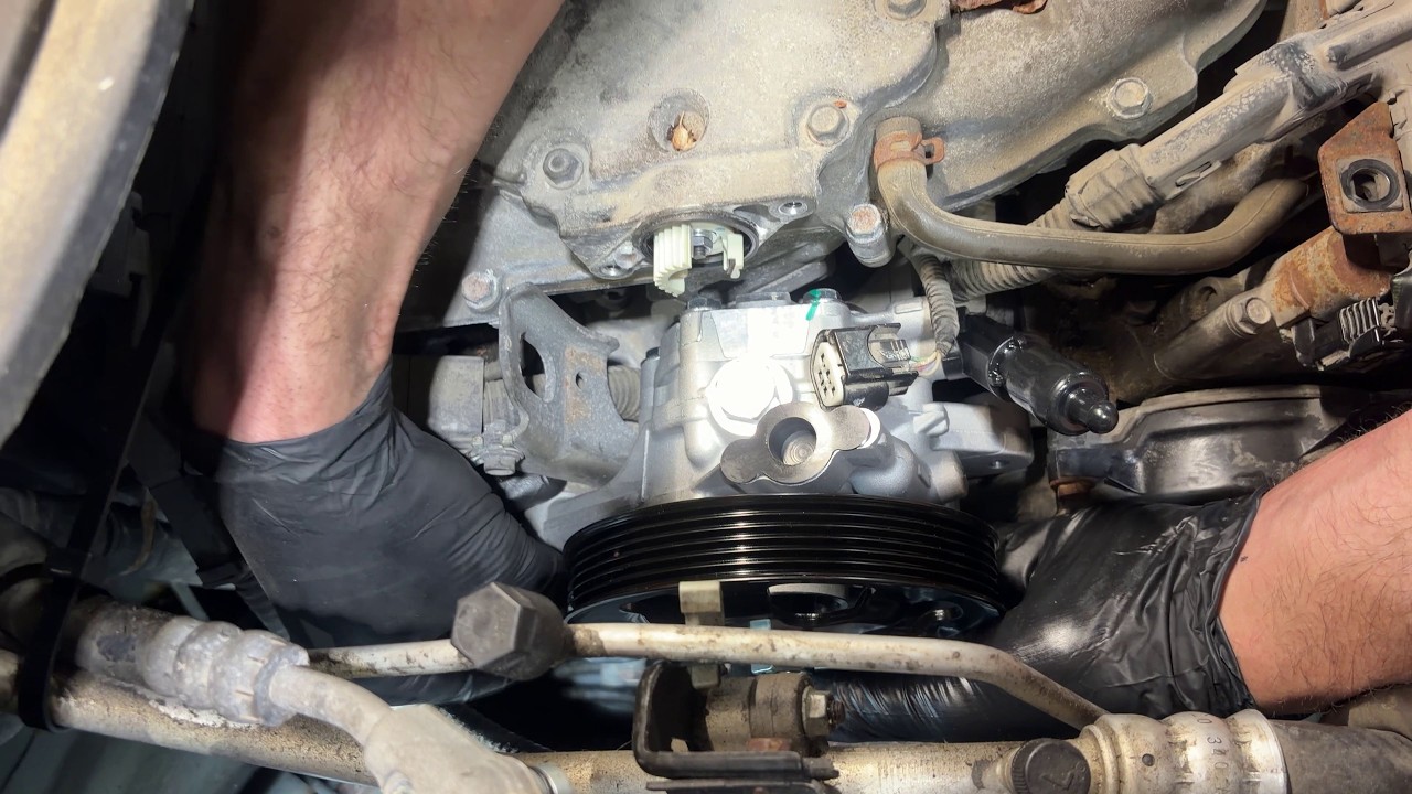 Replacing Power Steering Pump & Serpentine Belt 2011-2017 Honda Odyssey