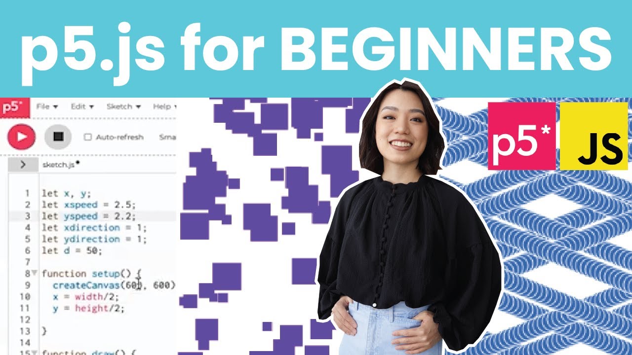 p5.js Tutorial | Getting Started with Creative Coding