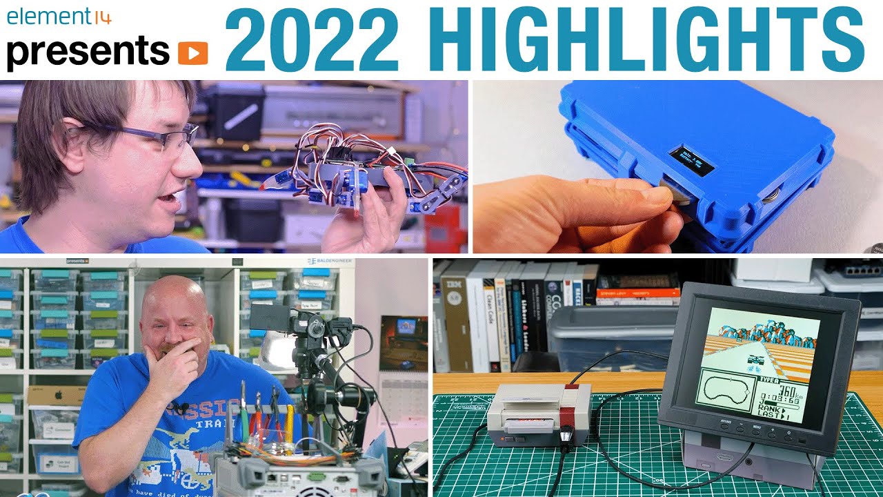 Highlights from element14 presents 2022 -- Episode 588 - element14 ...