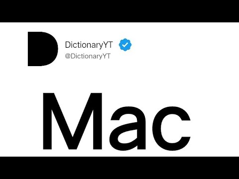 Mac Meaning in English