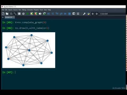 Basic Graphs using Python (networkx)|How to create Python Networkx Graphs