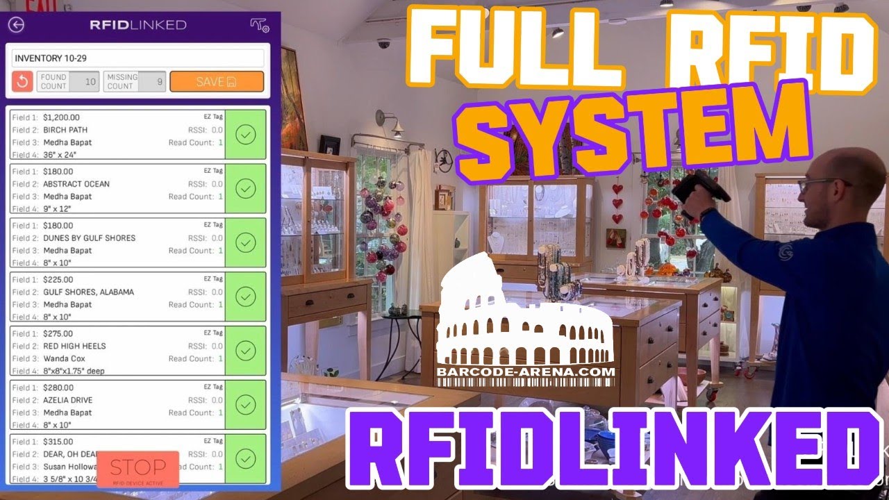 Inventory Tracking with RFID on RFIDLinked | Print, Apply, & Scan RFID Tags Easily