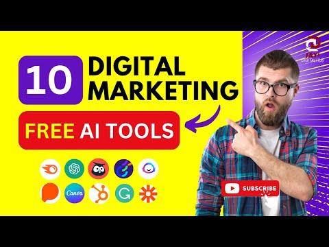 Top 10 Free AI Tools for Digital Marketers 🛠️ | Must-Haves in 2024 | Jay's Digital Hub