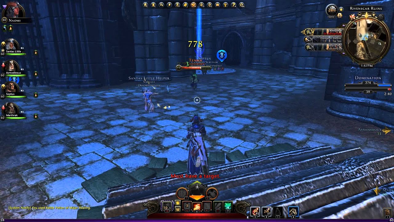 Neverwinter - Control Wizard PVP Gameplay HD