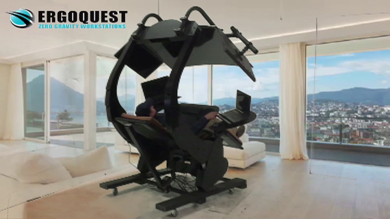 Zero Gravity Workstation Was Designed for Ultimate Gaming and Working ...