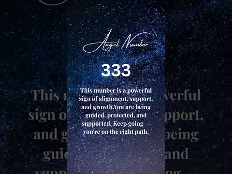 333 Angel Number Meaning | Powerful Divine Message 🔥