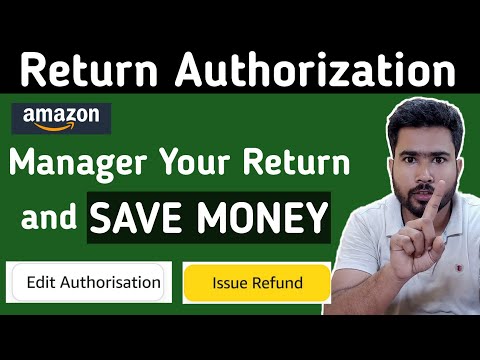 Amazon Return Authorization process | Amazon Buyers Return Policy | Amazon Customer Return