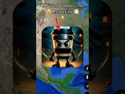 I Found A Cappuccino Assassino ๐ถโ๐ซ๏ธon google earth and google maps ๐! #shorts #akstreet87
