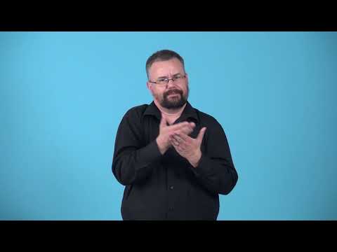American Sign Language ASL Video Dictionary - count your blessings