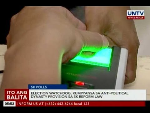 Anti-political dynasty provision sa SK Reform Law, mahirap mahanapan ng butas - election watchdog