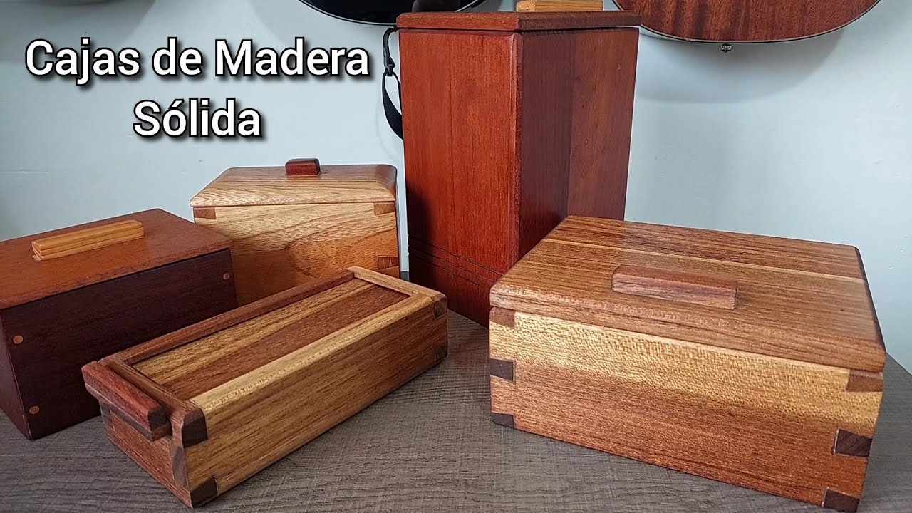 Different Styles of Wooden Boxes (Assemblies and Alternatives)